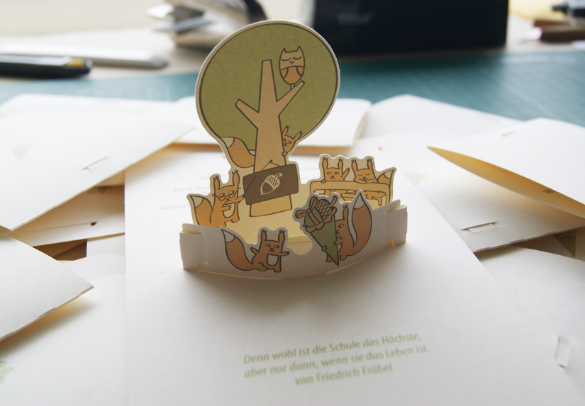 POP-UP-KARTE EINSCHULUNG – hollanddesign